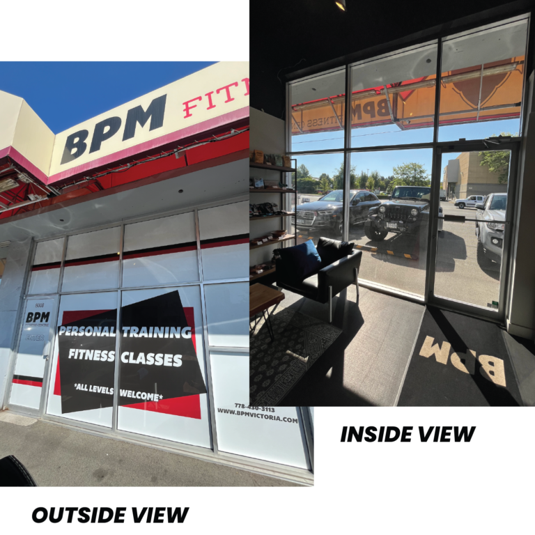 Perforated Window Graphics - Better Print Victoria